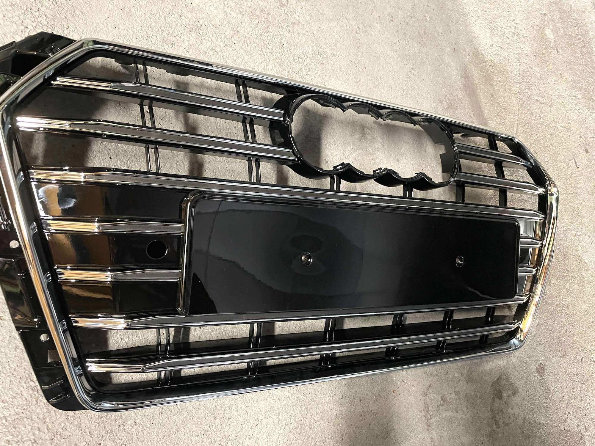 Grille de calandre adaptable sur Audi A4 B9 (15-19) Look S4