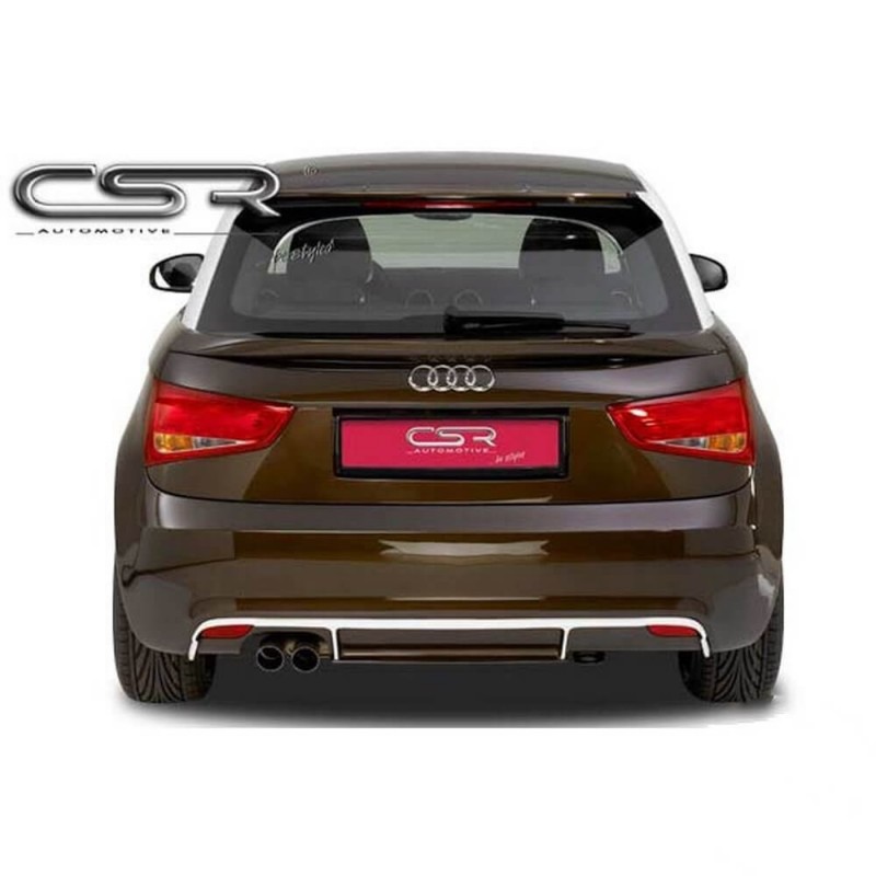 Diffuseur arrière Audi A1 - 2 sorties gauche (10-15)